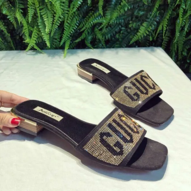 [COD]Gucci รองเท้าแตะแฟชั่น | Lazada.co.th