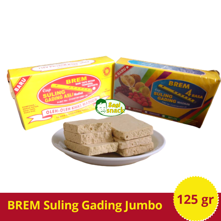 BREM Suling Gading Jumbo Khas Madiun 125 gr | Lazada Indonesia