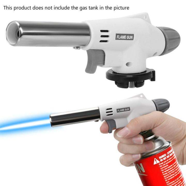 Camping Gas Torch Welding Fire Maker Lighter Butane Burner Flame Gun ...
