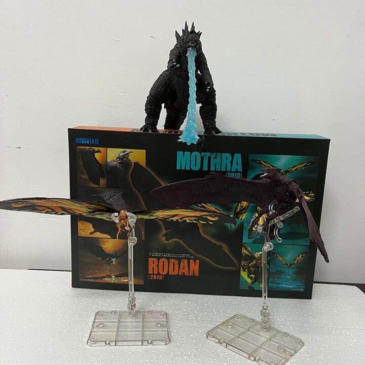 The King Of Monster Godzilla Rodan Vs Mothra Action Figure Collectible ...
