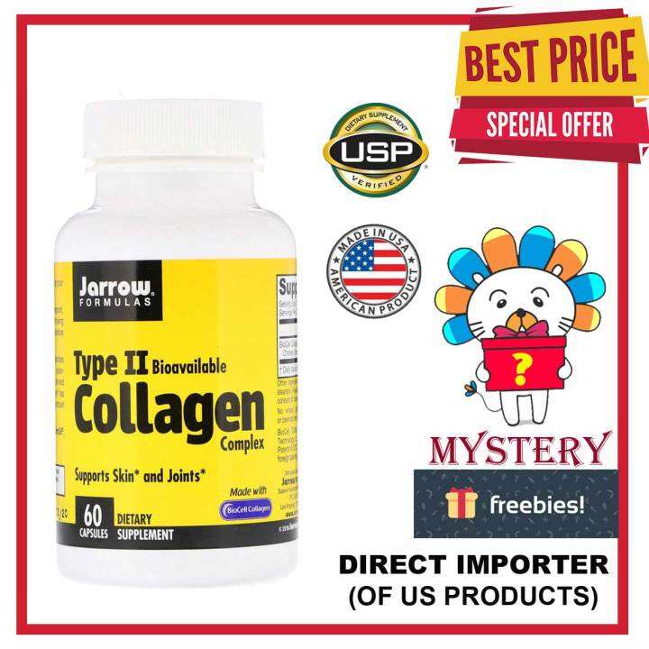 Jarrow Formulas, Type II Collagen Complex, 60 Capsules ( PRE-ORDER ...