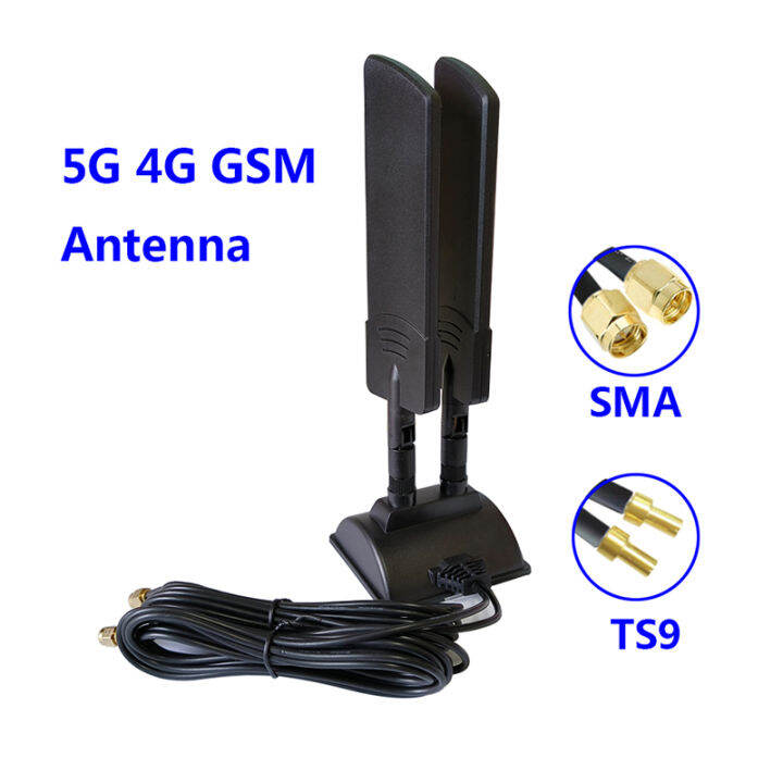 5G 4G GSM Antenna Omni Directional 42dbi Wide Range SMATS9 for Sprint T ...