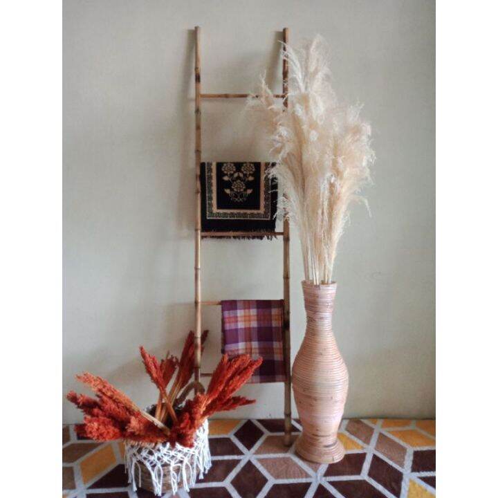 TANGGA BAMBU CENDANI / CENDANI BAMBOO LADDER / TANGGA DEKORATIF UKURAN ...