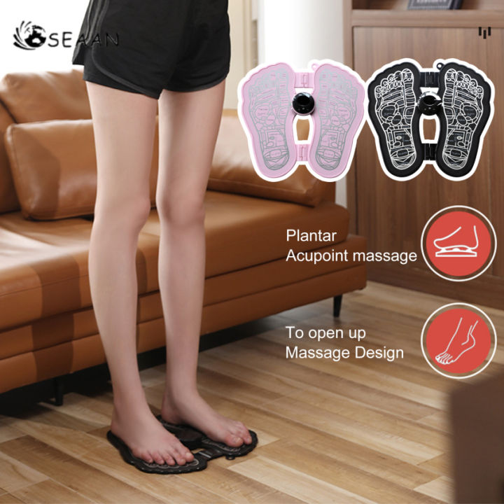 เครื่องนวดเท้าไฟฟ้าเครื่องนวดกระตุ้นเท้า USB Foot Circulation Pad Home ...