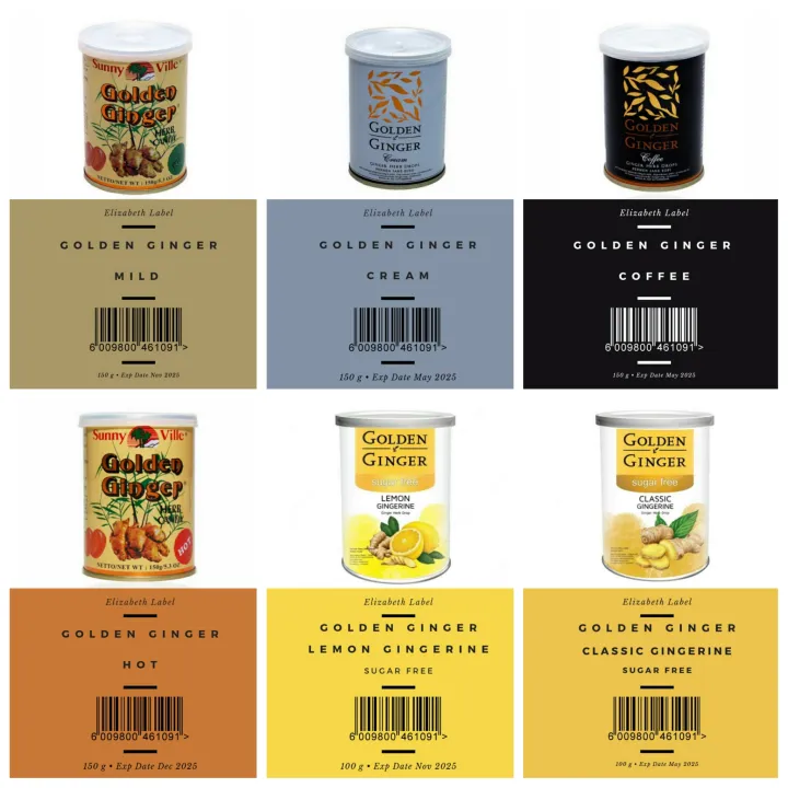 Permen Jahe Golden Ginger Herb Candy Sunny Ville 150gr | Lazada Indonesia