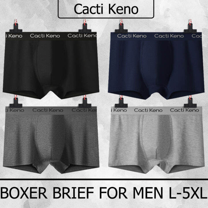 3-4Pcs Cacti Keno Boxer briefs for men Cotton Stretch underwear for men ...