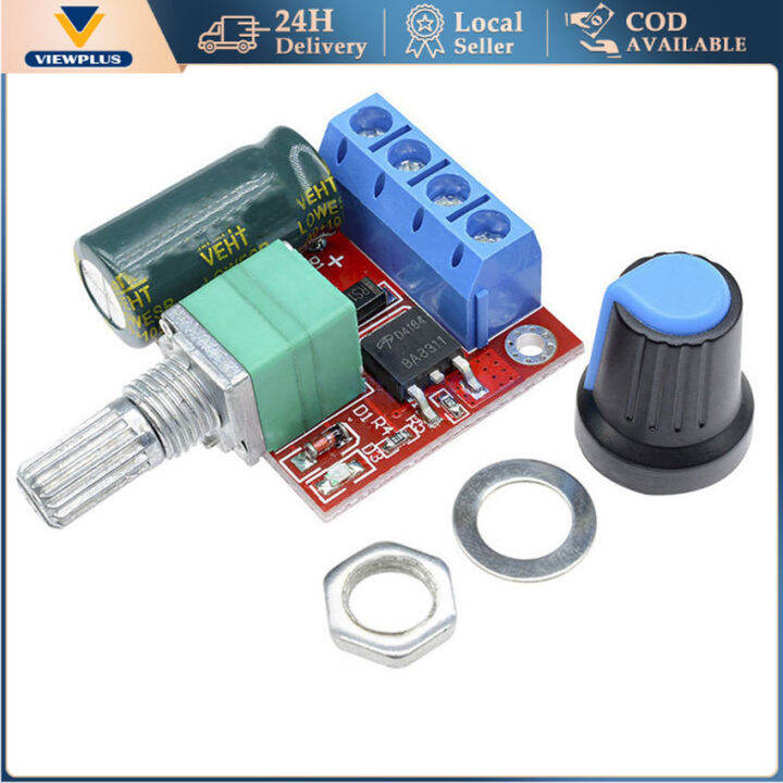 5A 90W PWM 12V DC Motor Speed Controller Module DC 4.5V-35V Adjustable Regulator Control Switch ...
