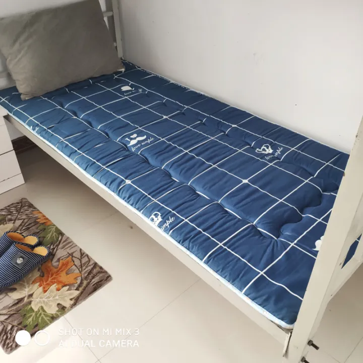 Student folding dormitory single 0.9m thick sponge tatami bed mattress ...