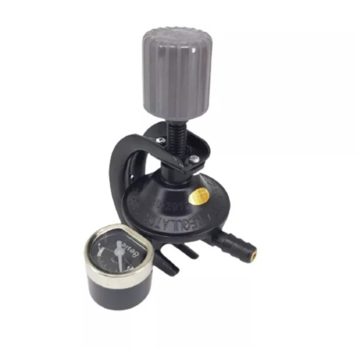 Destec Regulator Gas Tekanan Rendah COM-U12RM Black Edition | Lazada ...