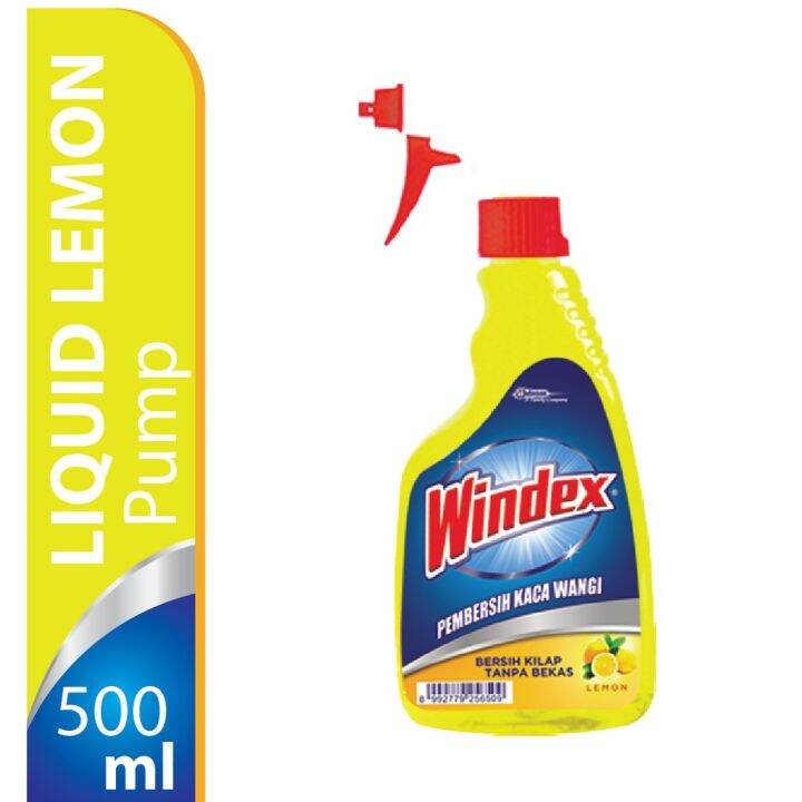 Windex Pembersih Kaca - Lemon Pump 500mL | Lazada Indonesia