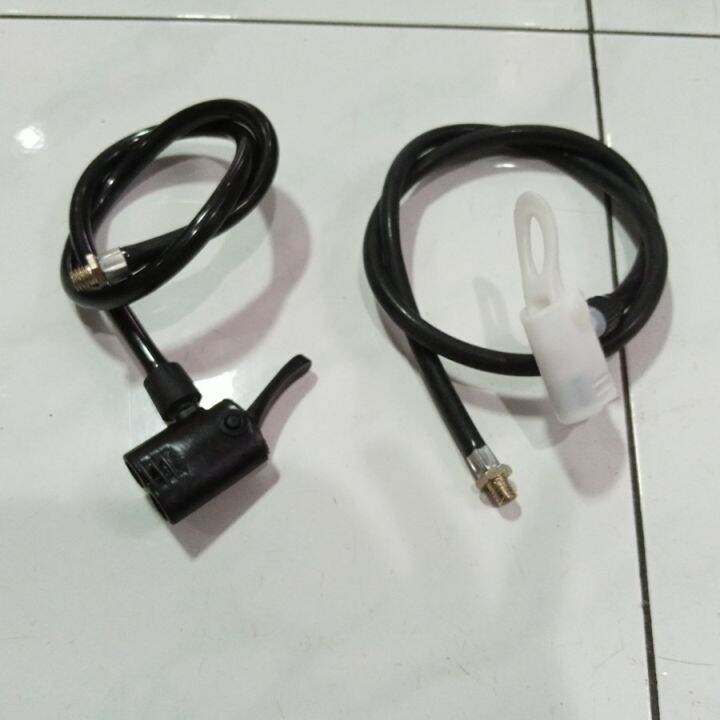 Selang Pompa 2 pentil kepala untuk pompa angin sepeda Pompa TABUNG ...