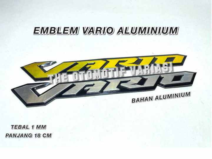 EMBLEM VARIO LOGO TIMBUL VARIO 3D EMBLEM VARIO 3D BUKAN STIKER EMBLEM ...