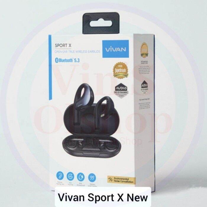 Vivan Sport X ENC TWS Bluetooth 5.3 IP65 Waterproof Digital Display ...