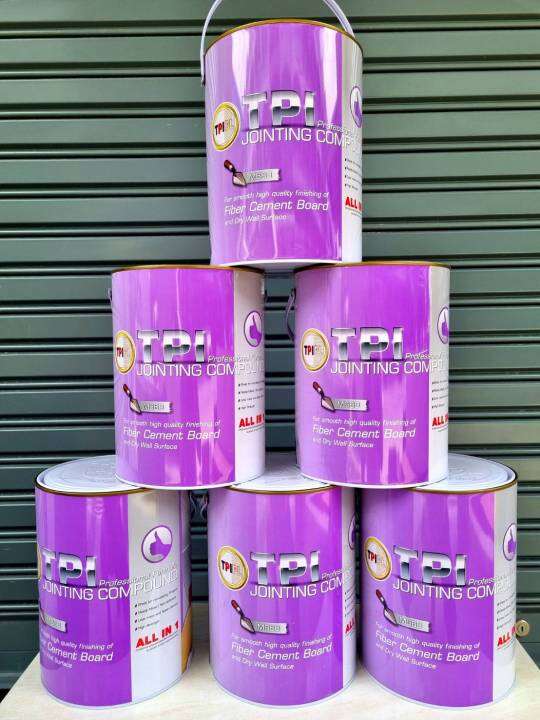 ปูนฉาบรอยต่อไฟเบอร์ซีเมนต์บอร์ด TPI M660 ขนาด4กก. | Lazada.co.th