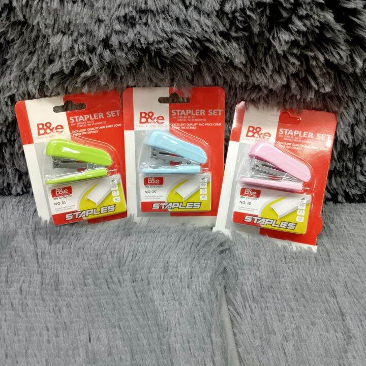 B&E Stapler set no.35 no.8742 | Lazada PH