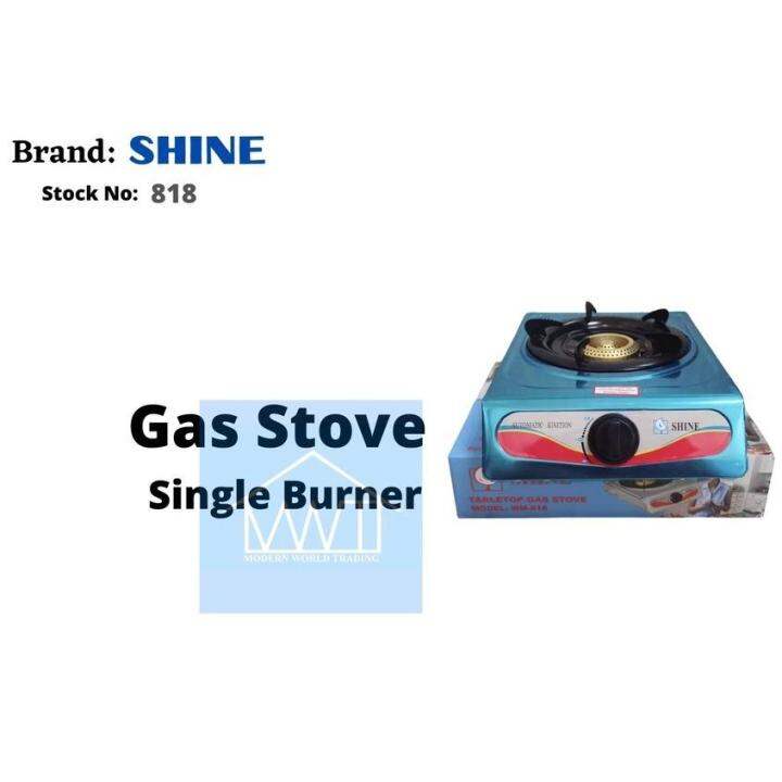 Shine Single Burner Gas Stove #818 | Lazada PH