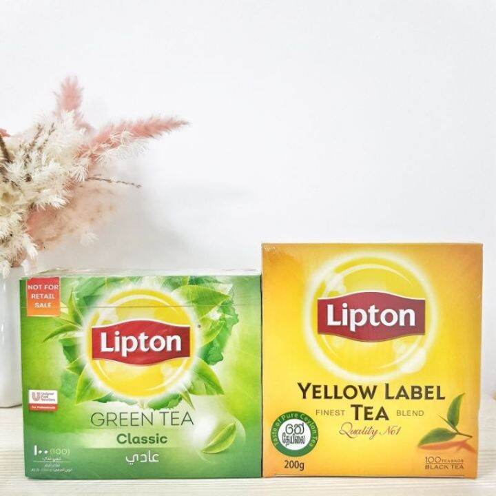 Lipton Tea Classic 100 Tea Bags | Lazada PH