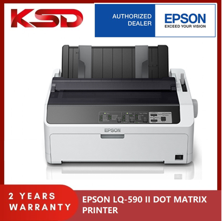 EPSON LQ-590II (wired) DOT MATRIX PRINTER - (LQ-590 / LQ-590(2) / LQ ...