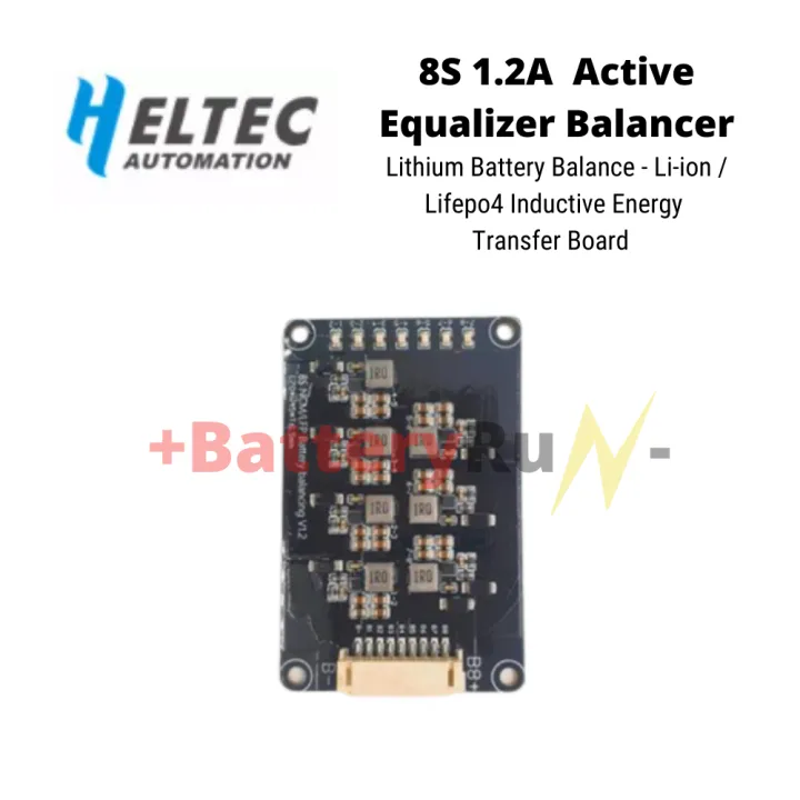 BatteryRun Tech: 1 PC Heltec 8S 1.2A Active Equalizer Balancer ...