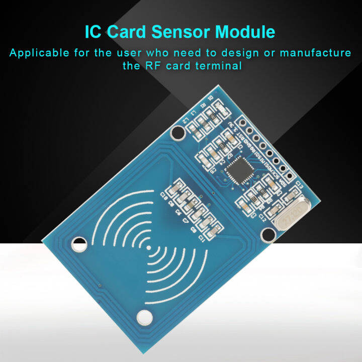 RC522 RFID RF IC Card Inductive Sensor Module + S50 White Smart Card ...