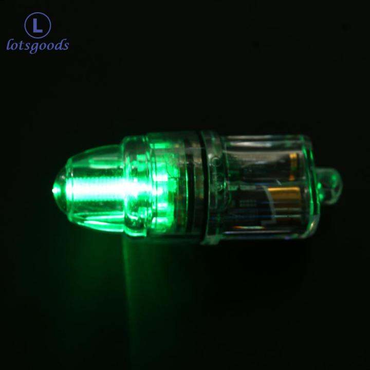 Underwater Deep Drop LED Fish Attracting Indicator Lure LED Light Bait ...