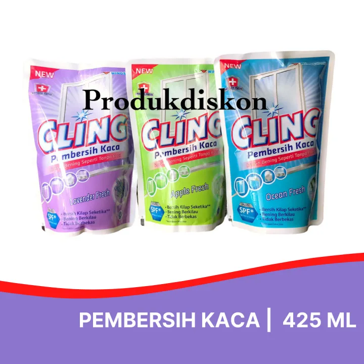 CLING 425ML Refill - Cairan Pembersih Kaca | Lazada Indonesia
