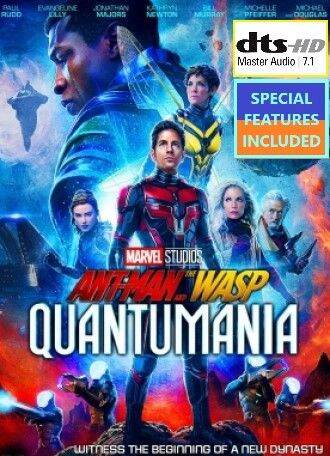 BLURAY Ant-Man And The Wasp Quantumania (2023) [DTS HDMA 7.1] Action Adventure Comedy A1343 ...