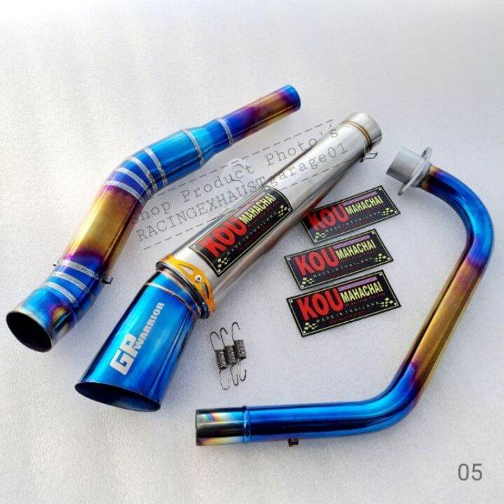 Kou pipe Daeng4 Conical Exhaust Open pipe Raider 150carb,Fi Bajaj ...