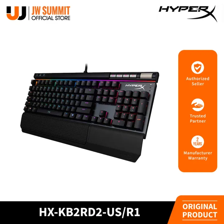 Hyperx Alloy Elite RGB Mechanical Gaming Keyboard Cherry MX Red (HX ...