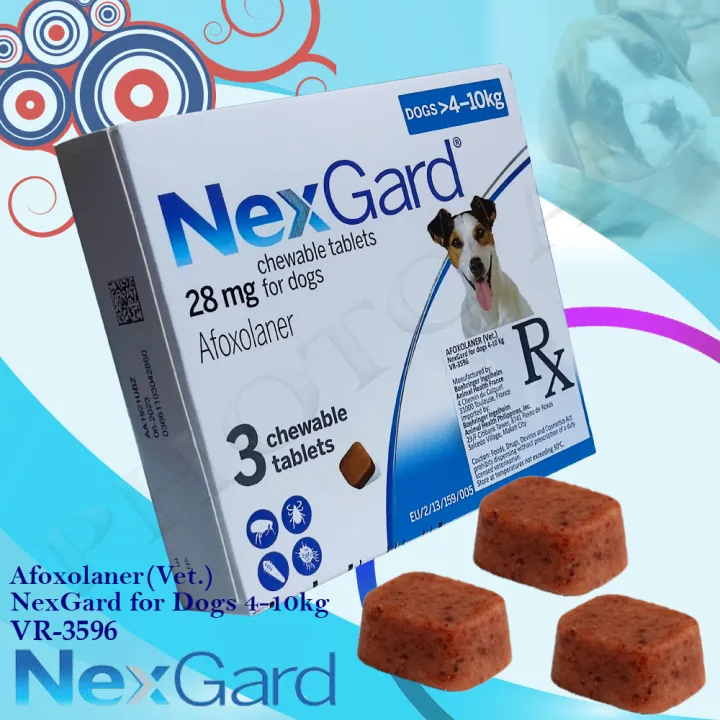 Nexgard Chewables for Dogs and Puppies 4-10kg | Lazada PH