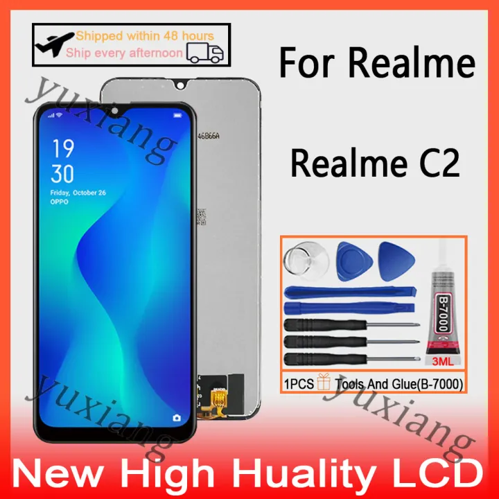Original Lcd For Realme C2 LCD Display Touch Screen Digitizer Assembly ...