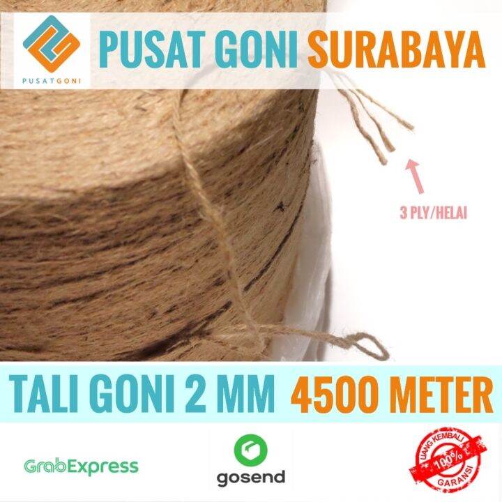 Tali Goni 3 Ply 4500 Meter - Tali Rami 2MM Surabaya - Tali Goni Grosir ...