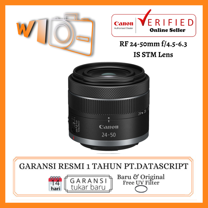 Canon RF 24-50mm f/4.5-6.3 IS STM Lens | Lazada Indonesia