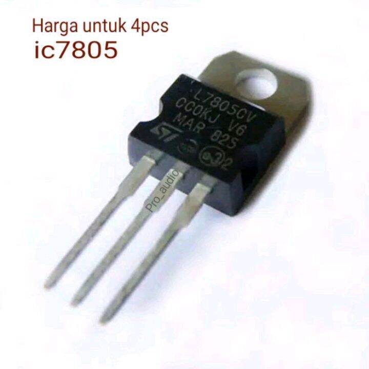 4pcs ic7805 - ic Regulator - ic 7805 | Lazada Indonesia