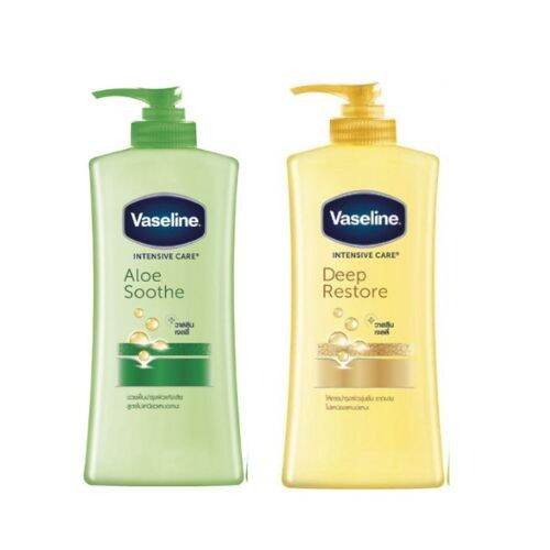 ( มีคูปองส่งฟรี / 500 มล.) วาสลีน อินเทนซีฟ แคร์ โลชั่น ( ดีพ รีสโตร์ ...