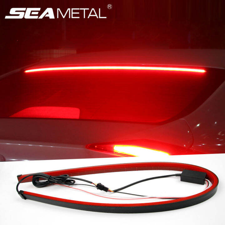 12V Car LED Strip Brake lights 90cm Rear Tail Warning Light High Mount ...