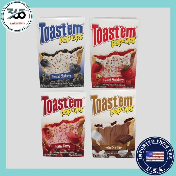 Toast'em Pop-ups 6 Toaster Pastries, 312 g (11 oz) | Lazada PH