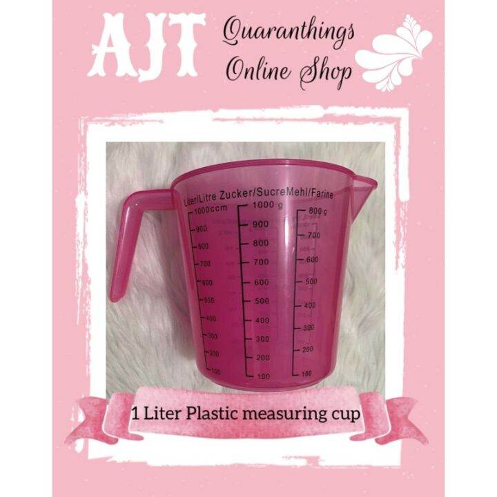 AJT 1 Liter Plastic Measuring Cup Lazada PH AJT 1 Liter Plastic Measuring Cup Lazada PH