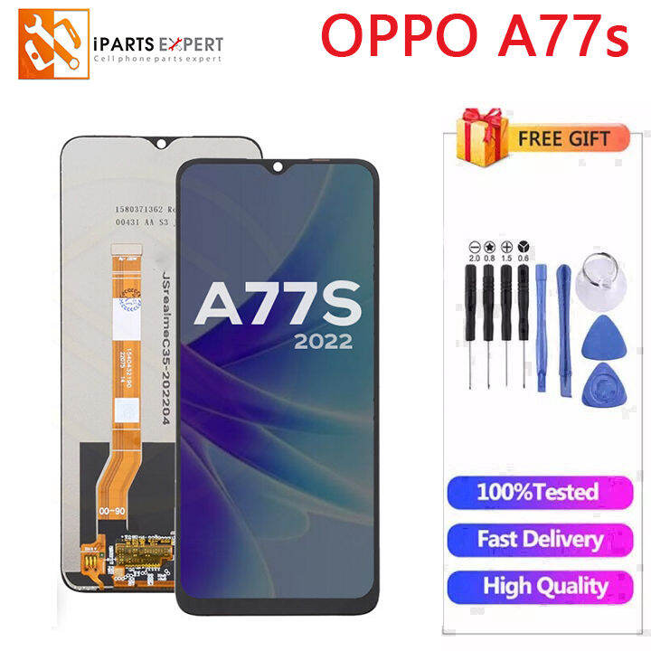 IPARTSEXPERT Original LCD For Oppo A77s CPH2473 LCD Display Screen ...