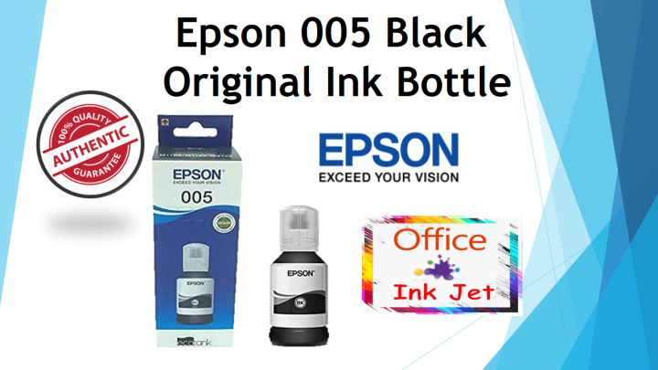 Epson 005 Black Original Ink Bottle | Lazada PH