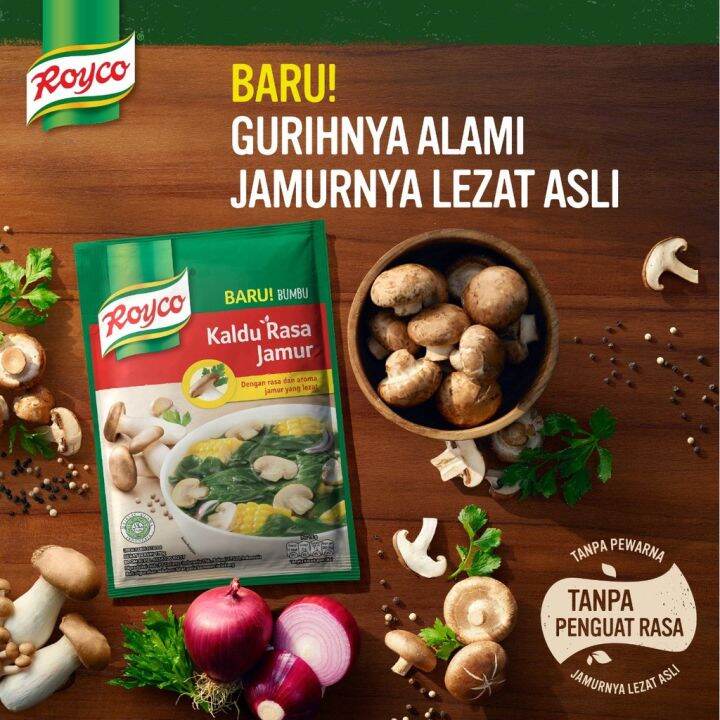 Royco kaldu jamur 40 gram | Lazada Indonesia
