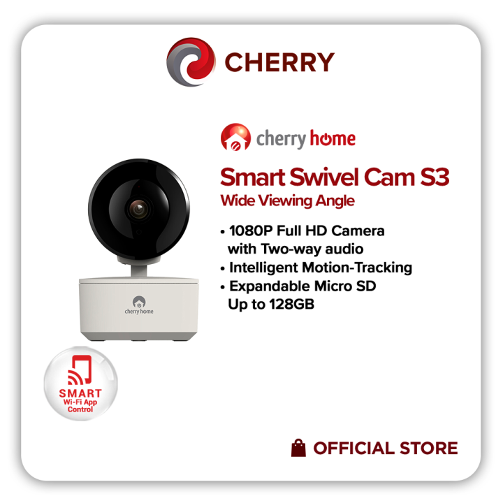 CHERRY Smart Swivel Camera S3 | Lazada PH