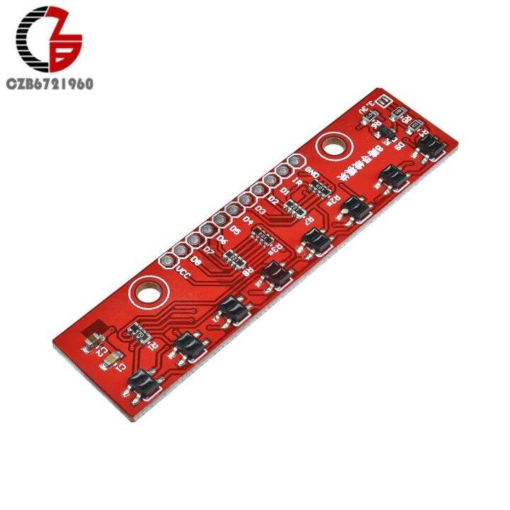 8 Channel Ir Tracking Sensor Module 8 Ch Infrared Line Track Trace ...