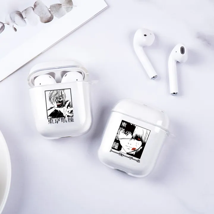 Anime Tokyo Ghoul Kaneki Ken Earphone Case for Apple Airpods 2 1 Soft ...