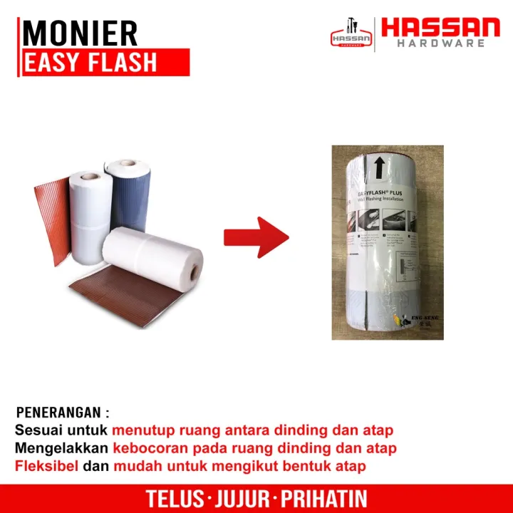 Tape Getah Perabung/Monier Easy Flash | Lazada