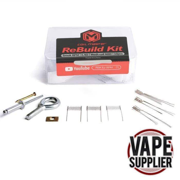 Coil Master RBK Rebuild Kit For Smok RPM Mesh coil 0.4 ohm | Lazada PH
