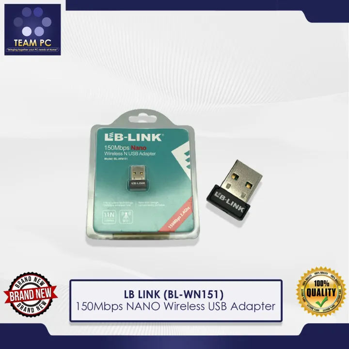 LB LINK (BL-WN151) 150Mbps NANO Wireless USB Adapter | Lazada PH