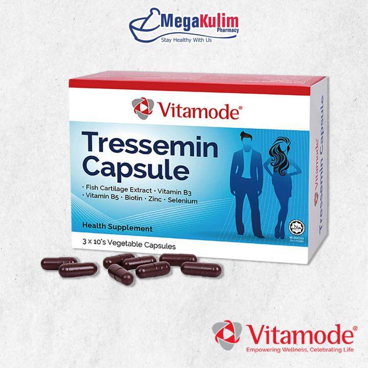 Vitamode Tressemin Capsule 3X10 Cap | Lazada