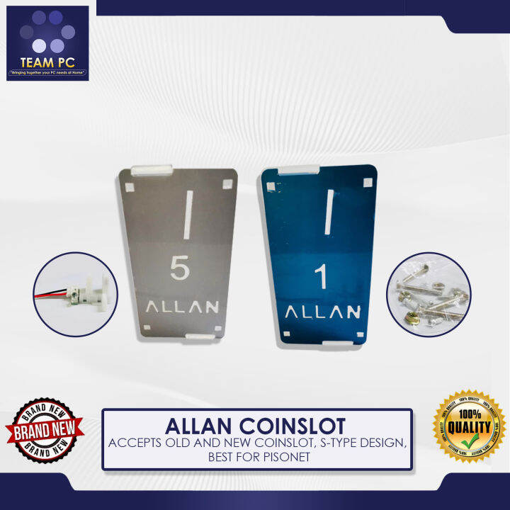 ALLAN COINSLOT, ACCEPTS OLD AND NEW COINSLOT, S-TYPE DESIGN, BEST FOR ...