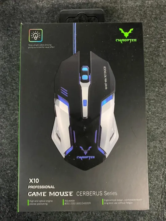 WESDAR X10 Pro Gaming Mouse - Cerberus Series | Lazada